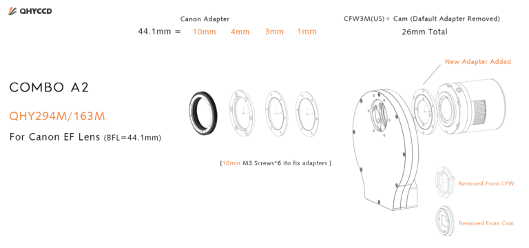 QHY294M Pro (IMX492) Astronomy Cameras | QHYCCD