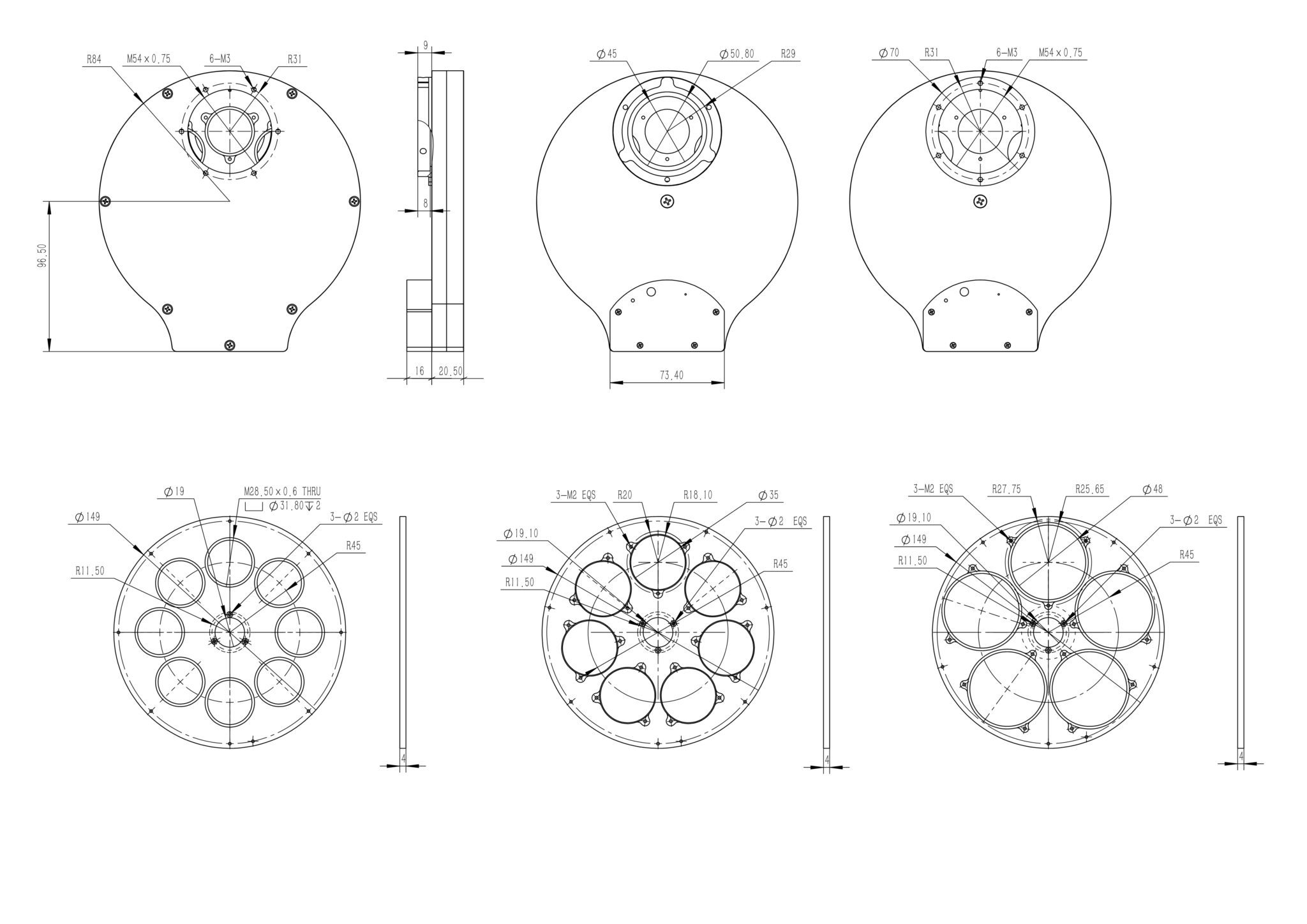 Filter Wheel QHYCFW3 | QHYCCD Astronomical & Scientific Camera