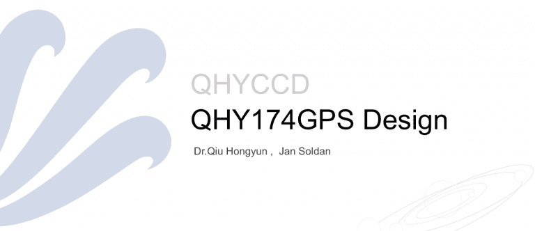 QHY174GPS | Scientific Cameras Sony IMX174