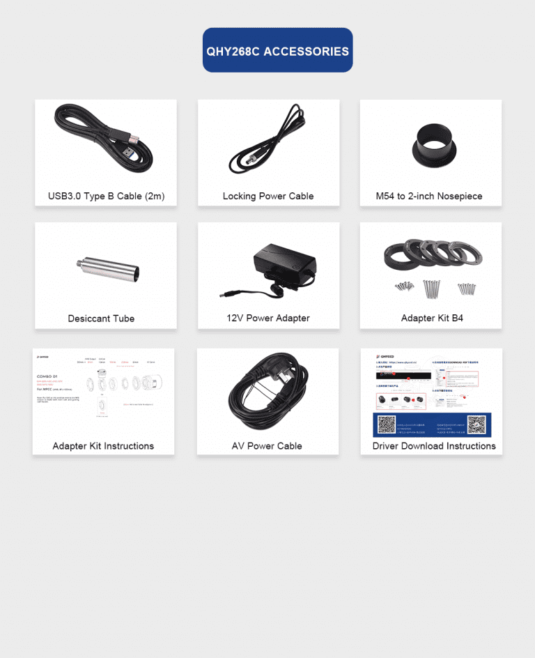 QHY268M/C PH Astronomy Cameras | QHYCCD