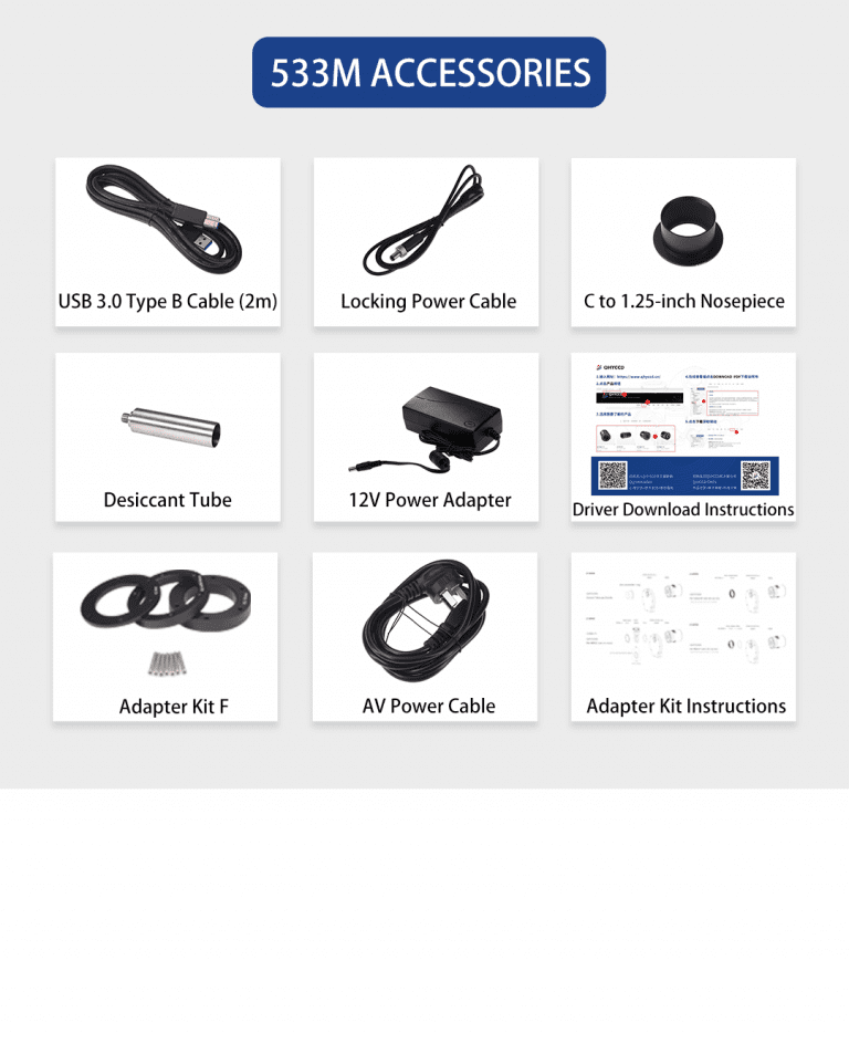 QHY533M & QHY533C Astronomy Cameras | QHYCCD