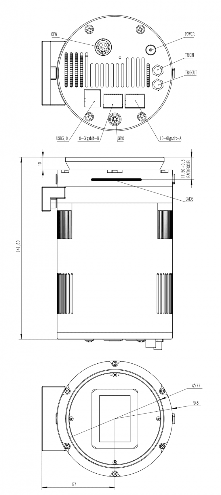 QHY600 Pro Series IMX455 | Scientific Cameras | QHYCCD
