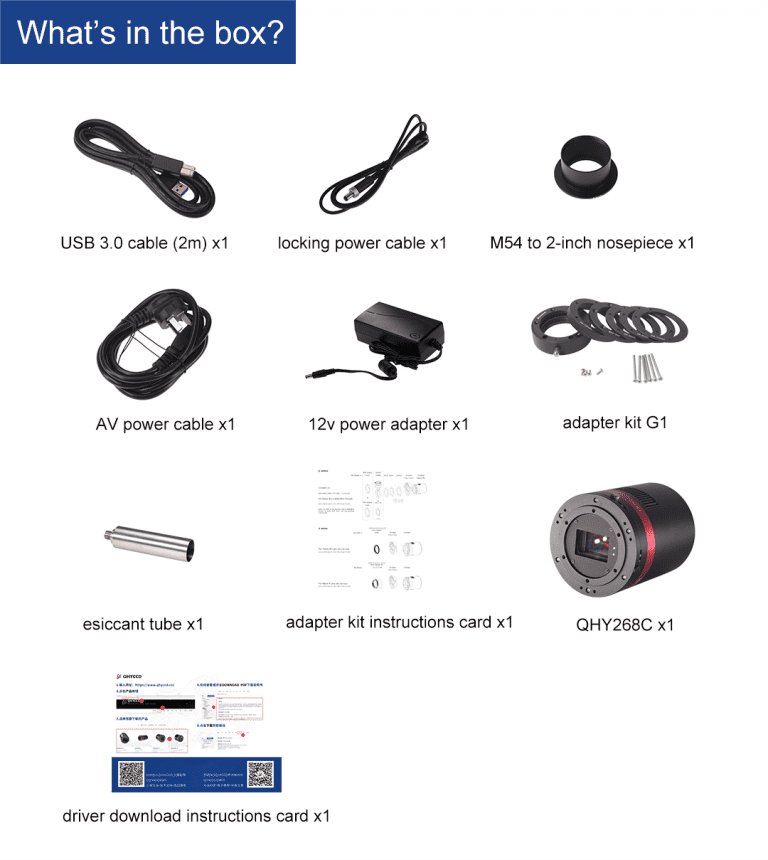 QHY268M/C PH Astronomy Cameras | QHYCCD
